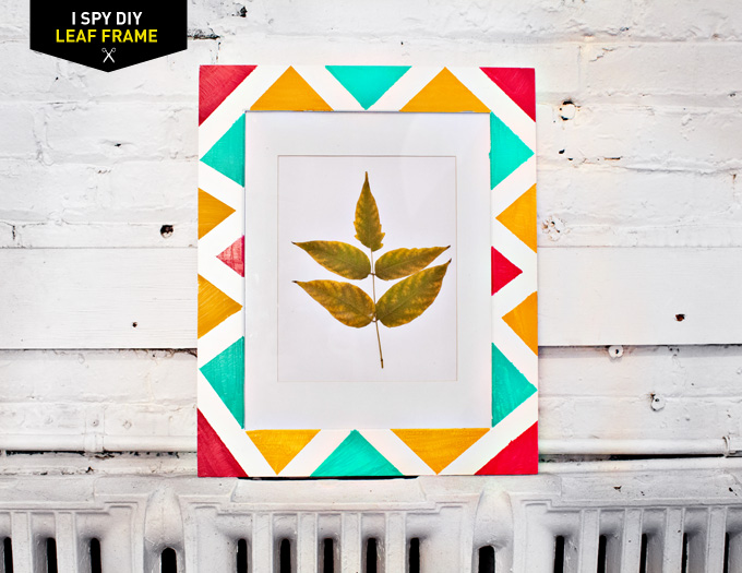 MY DIY | Leaf Frame - I SPY DIY