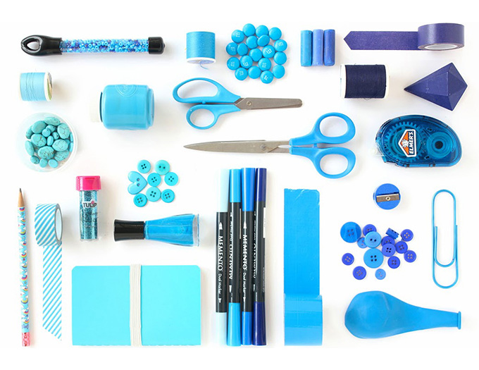 COLOR STUDY | Blue - I SPY DIY