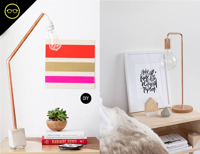 INSPIRATION | Copper Lamps - I SPY DIY