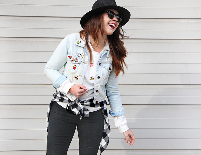 MY OUTFIT | Denim & Patches - I SPY DIY
