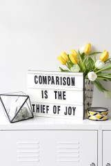 MY DIY | Light Box Message Board - I SPY DIY