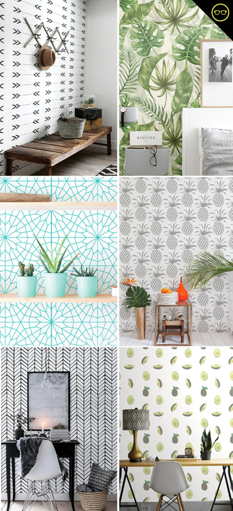 INSPIRATION | Statement Wallpaper - I SPY DIY