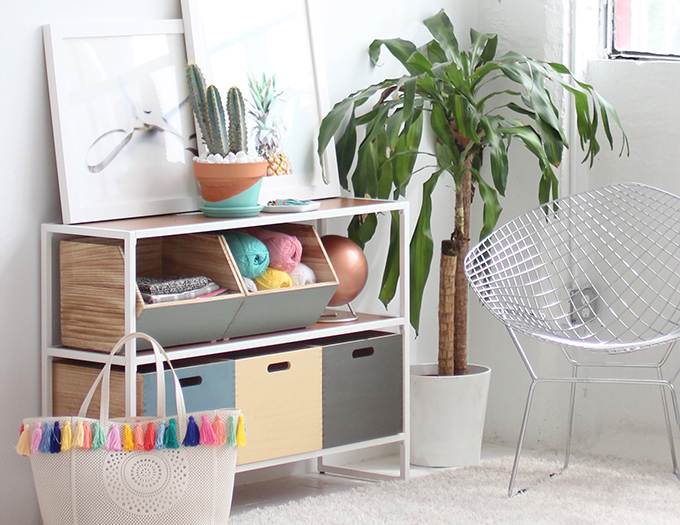 MY DIY | Color Block Shelves & Trip to HGTV Smart Home - I SPY DIY