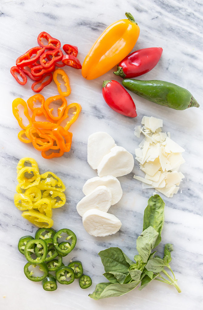 DIY EATS | Tri-Pepper Triangle Pizza - I SPY DIY