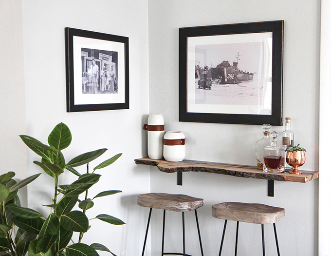 DIY DESIGN | BAR CORNER MAKEOVER - I SPY DIY