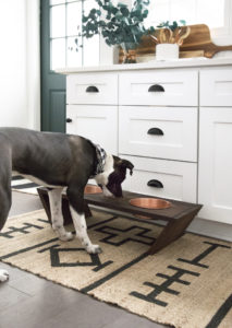 DOG DIY | Wood Dog Bowl Stand - I SPY DIY