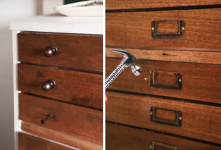 DIY HOME | FAUX MAP DRAWER DRESSER - I SPY DIY
