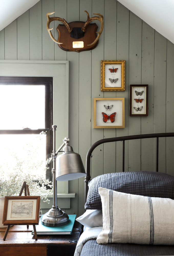 DIY Faux Butterfly Shadow Box Art - I SPY DIY