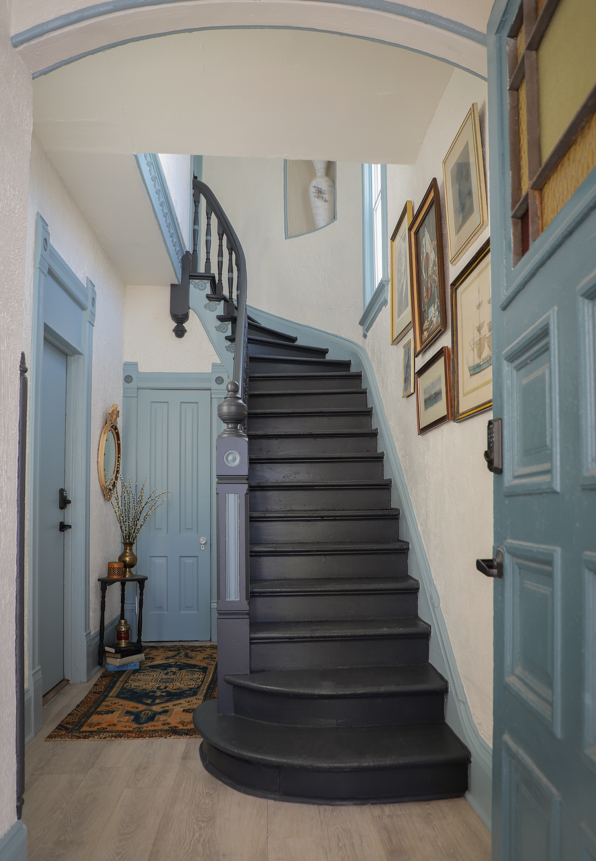The Duplex | Newly Painted Entryway - I SPY DIY
