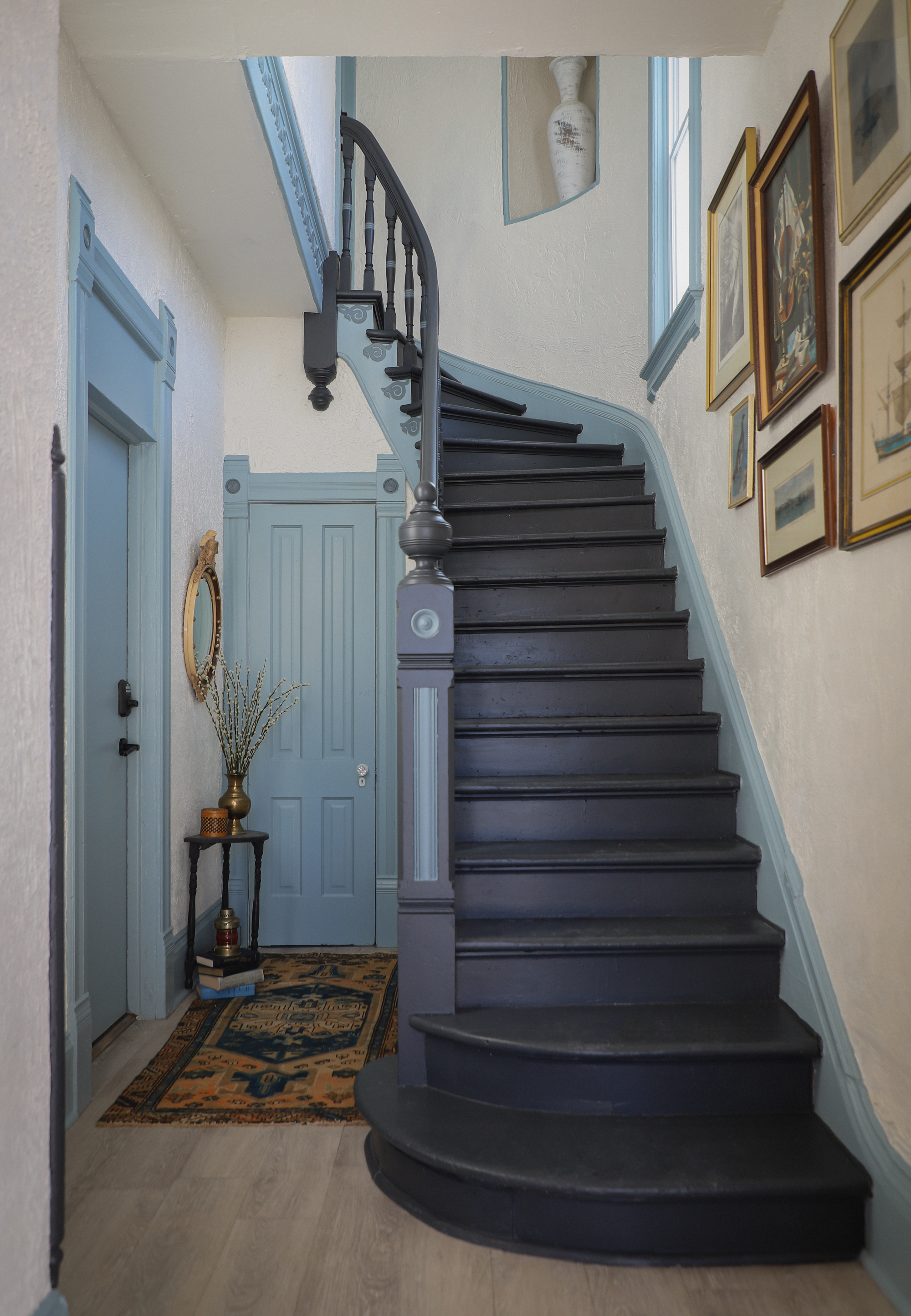 The Duplex | Newly Painted Entryway - I SPY DIY