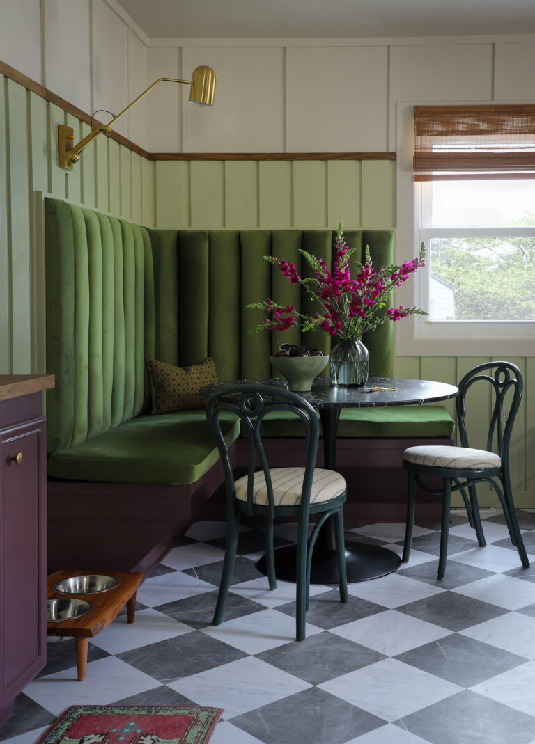 DIY Channel Tufted Banquette Back | As Seen on Makeover by Monday - I ...