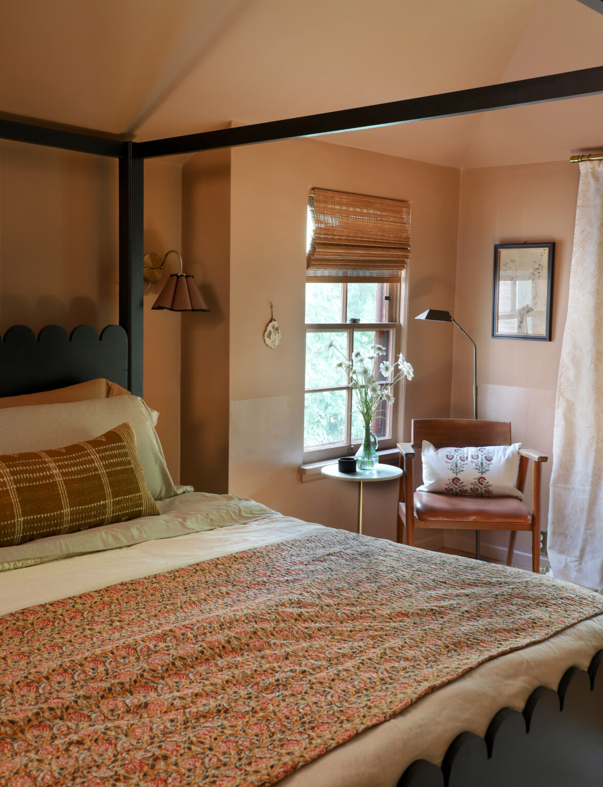 Makeover By Monday | Bedroom Oasis with DIY Scallop Bed - I SPY DIY
